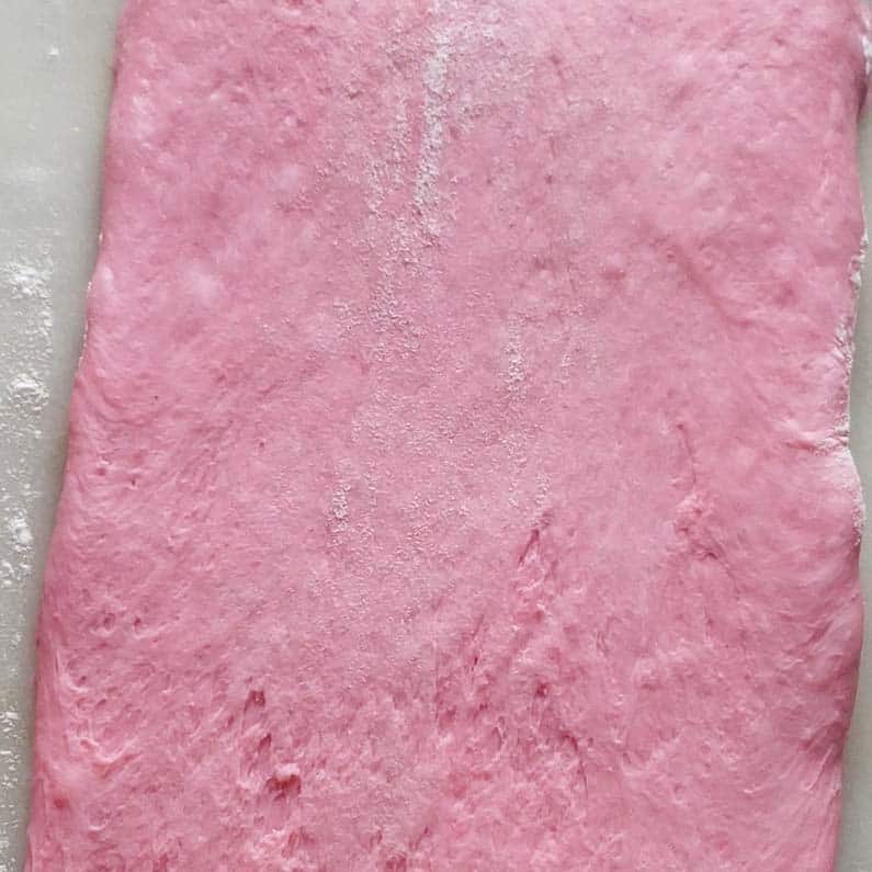 An easy Recipe for Rainbow Bread - The Flavor Bells