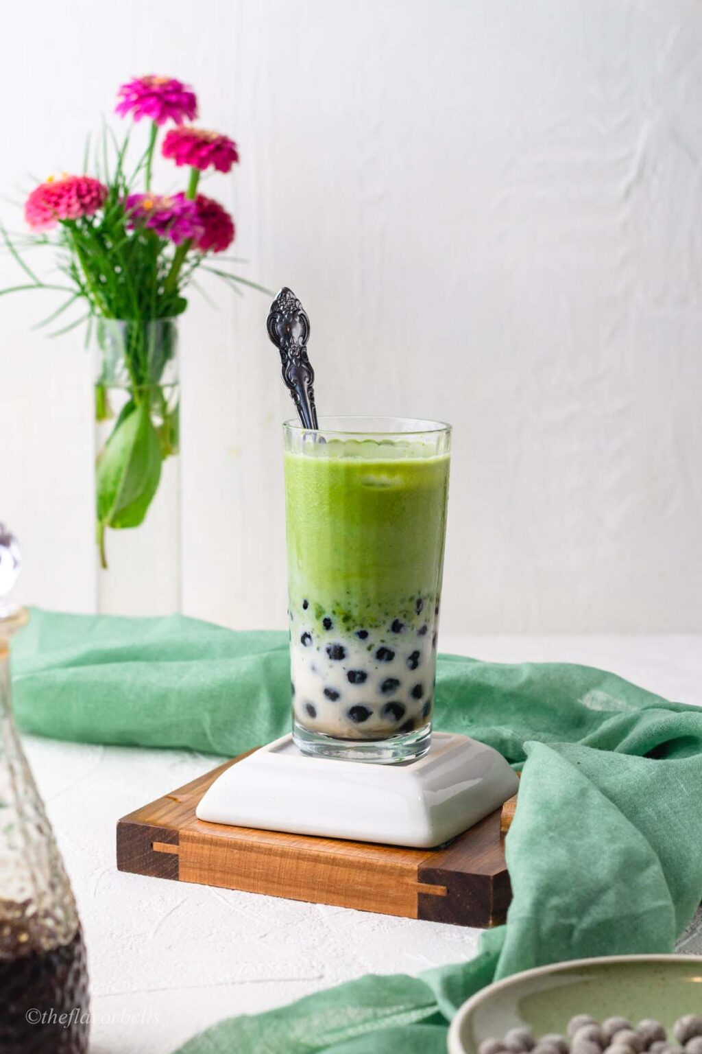 Matcha Boba - The Flavor Bells