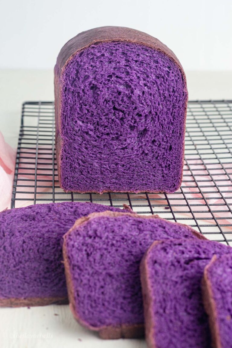 Ube Bread - The Flavor Bells