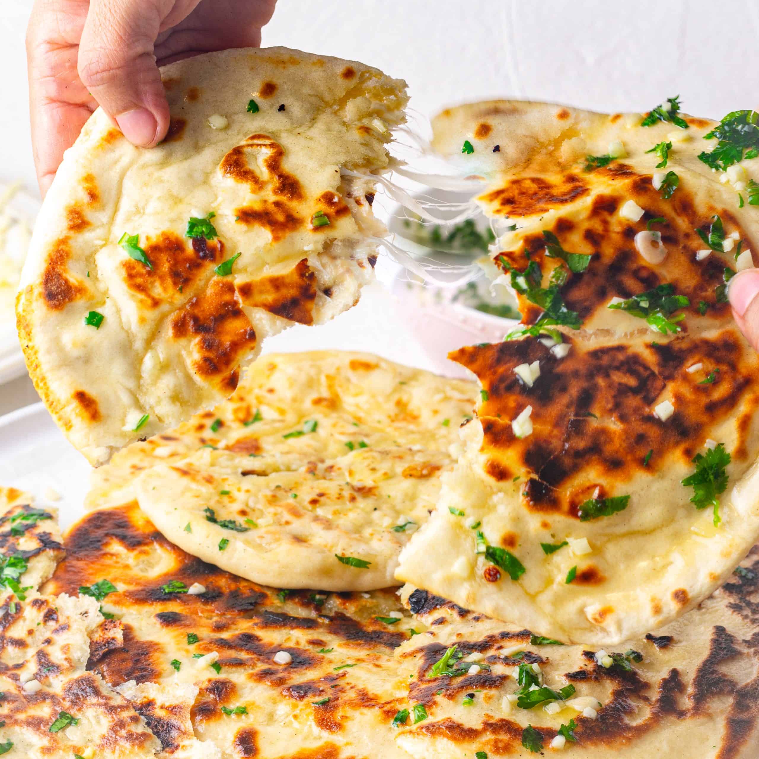 Cheese Naan - The Flavor Bells