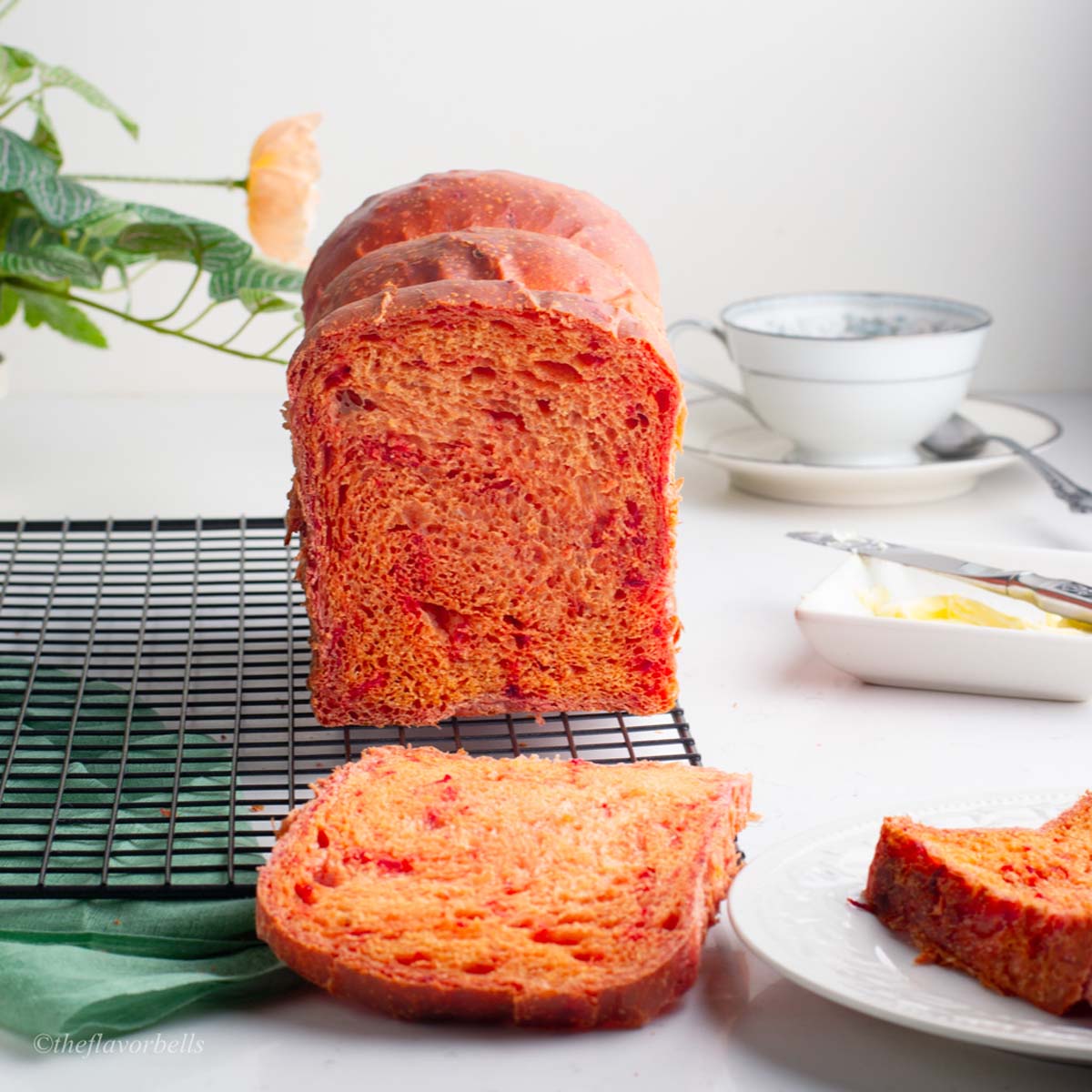 Beet Root Bread - The Flavor Bells