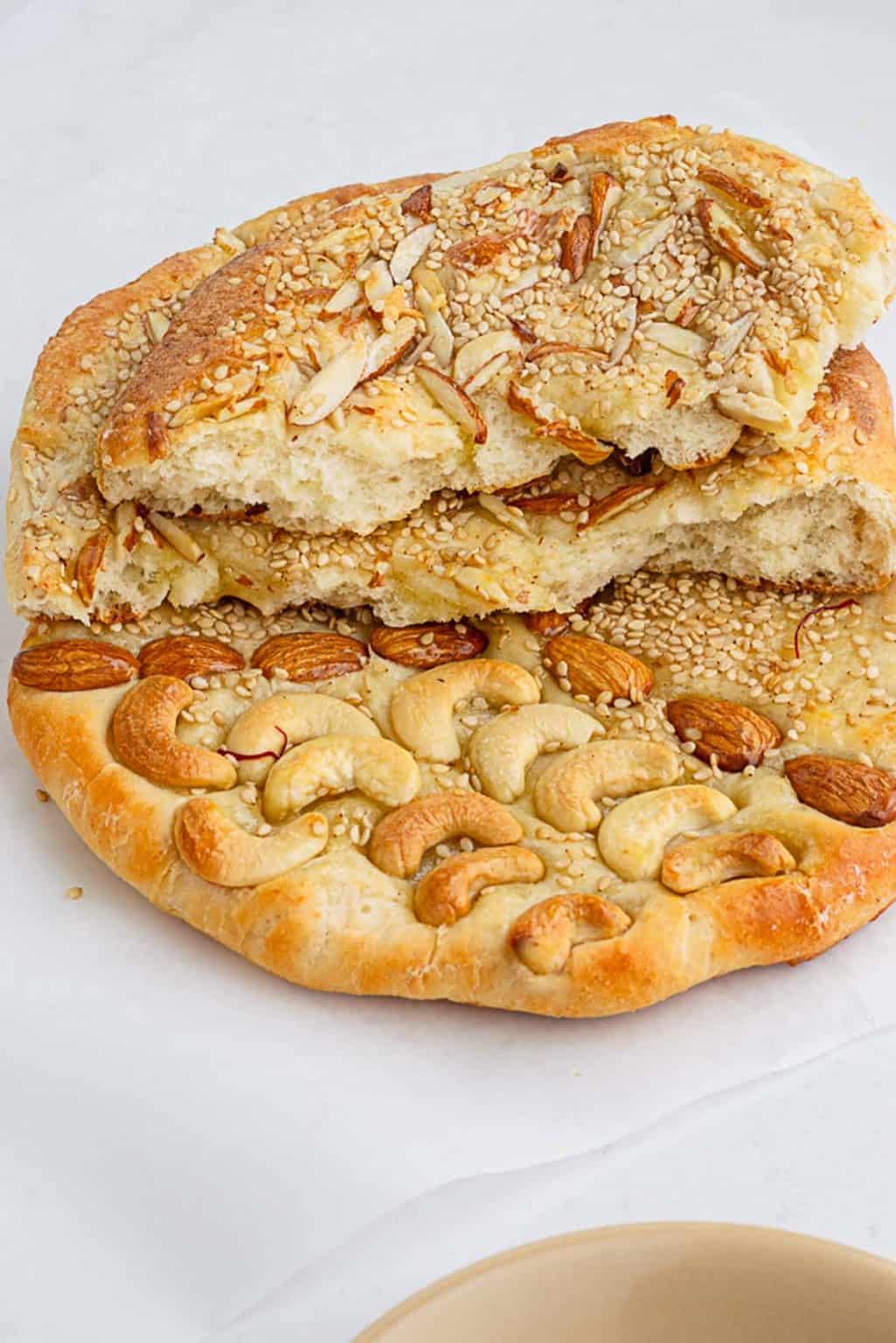 Sheermal: Indian Sweet Flatbread - The Flavor Bells