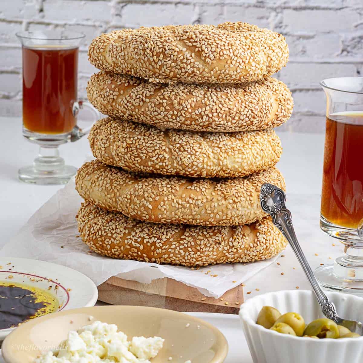 Simit Recipe (Turkish bagels) - The Flavor Bells